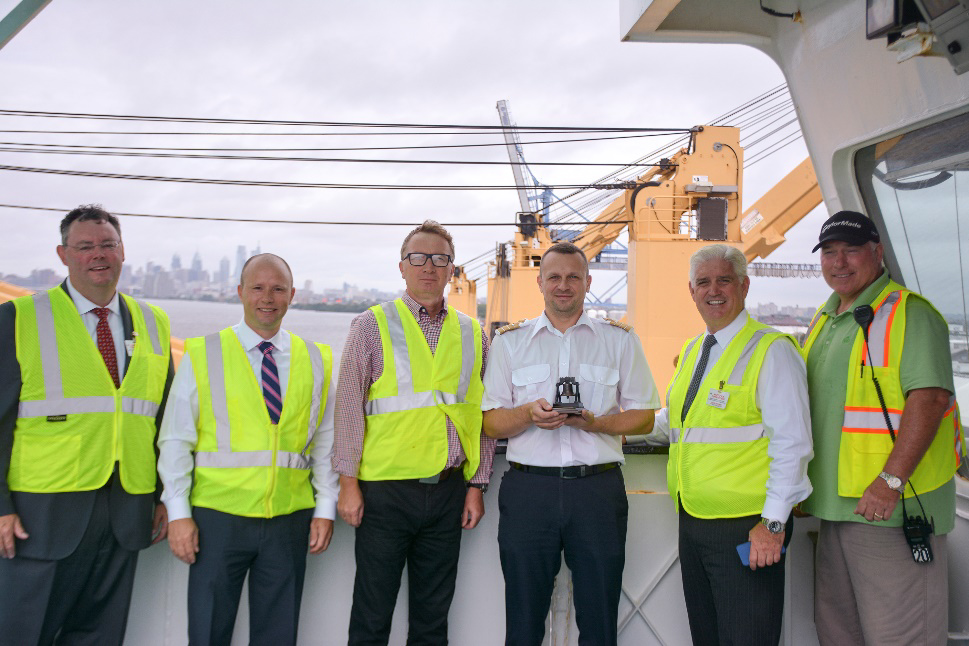 ARRC Line » ARRC Line’s 1st call at Port of Philadelphia